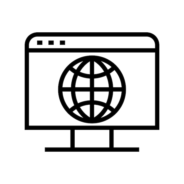 Premium Vector Data Network Vector Icon