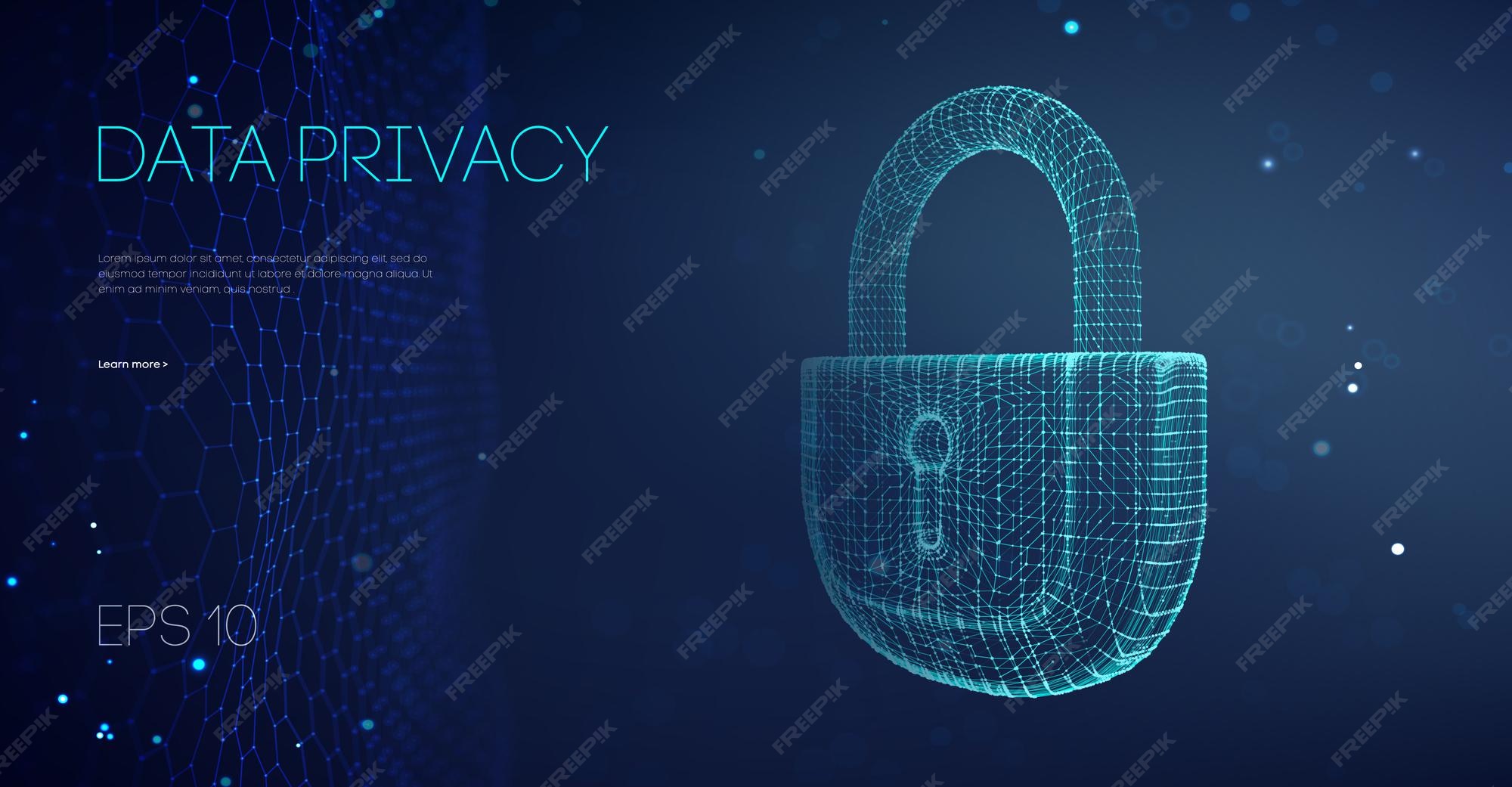 Premium Vector | Data privacy government software. email server hacker guard data. security ...