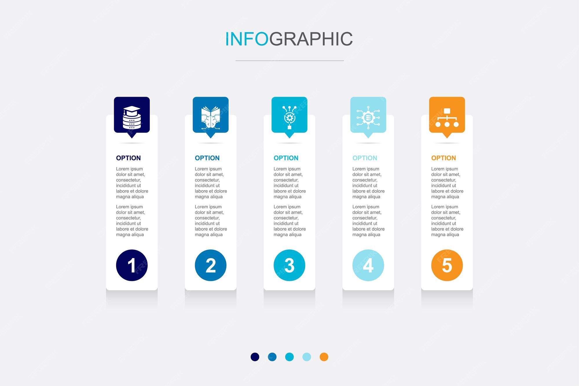 Premium Vector | Data science machine learning algorithm big data classification icons ...