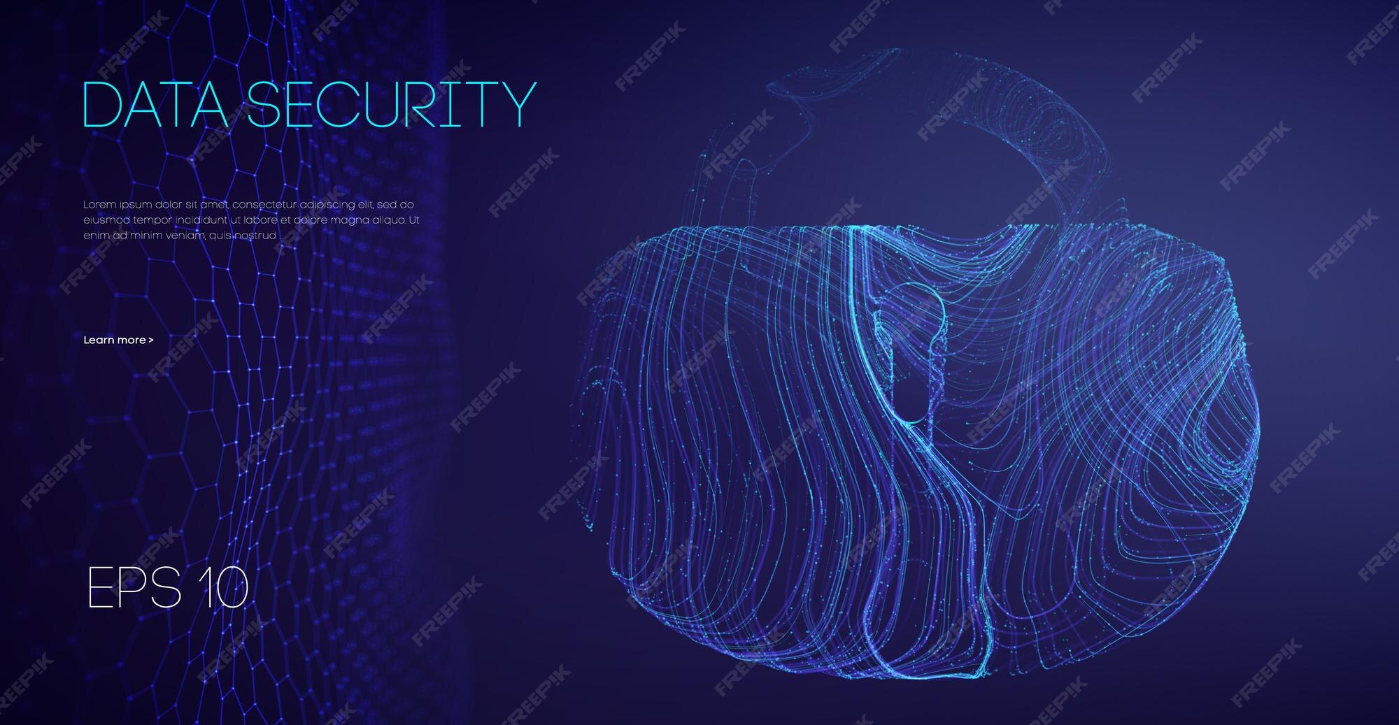 Premium Vector Data Security Binary Lock Encryption Code Computer Firewall Concept Alarm Locks 