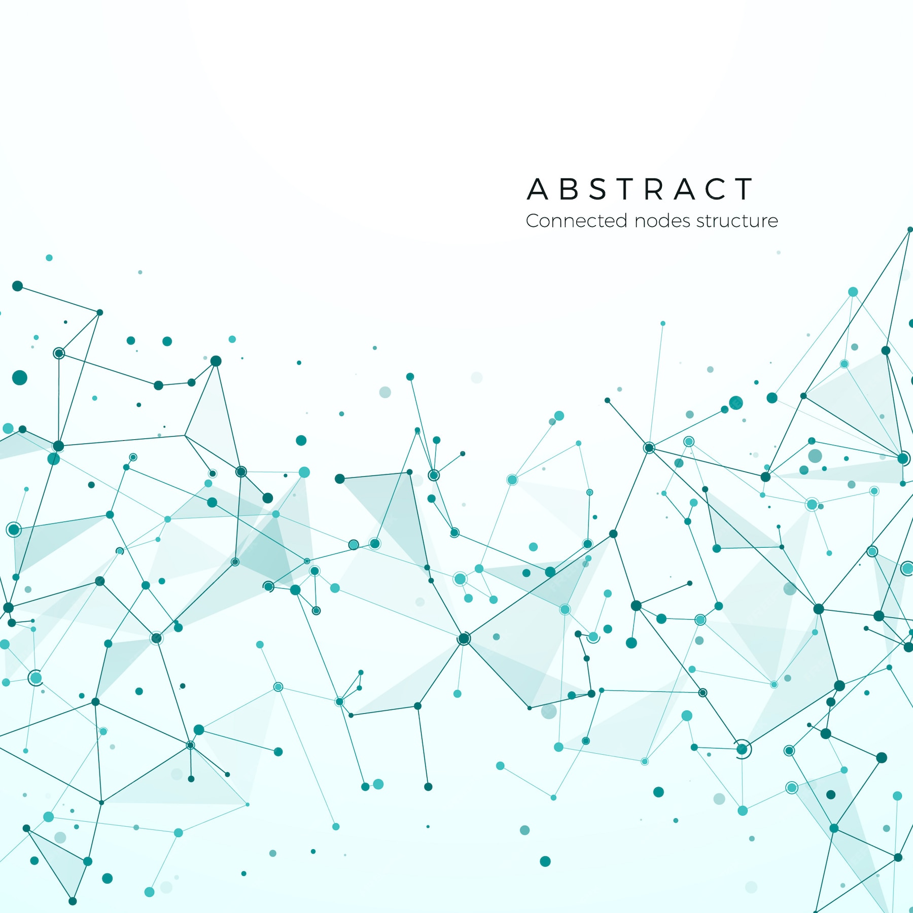 Premium Vector | Data visualization concept. Graphic Node pattern ...
