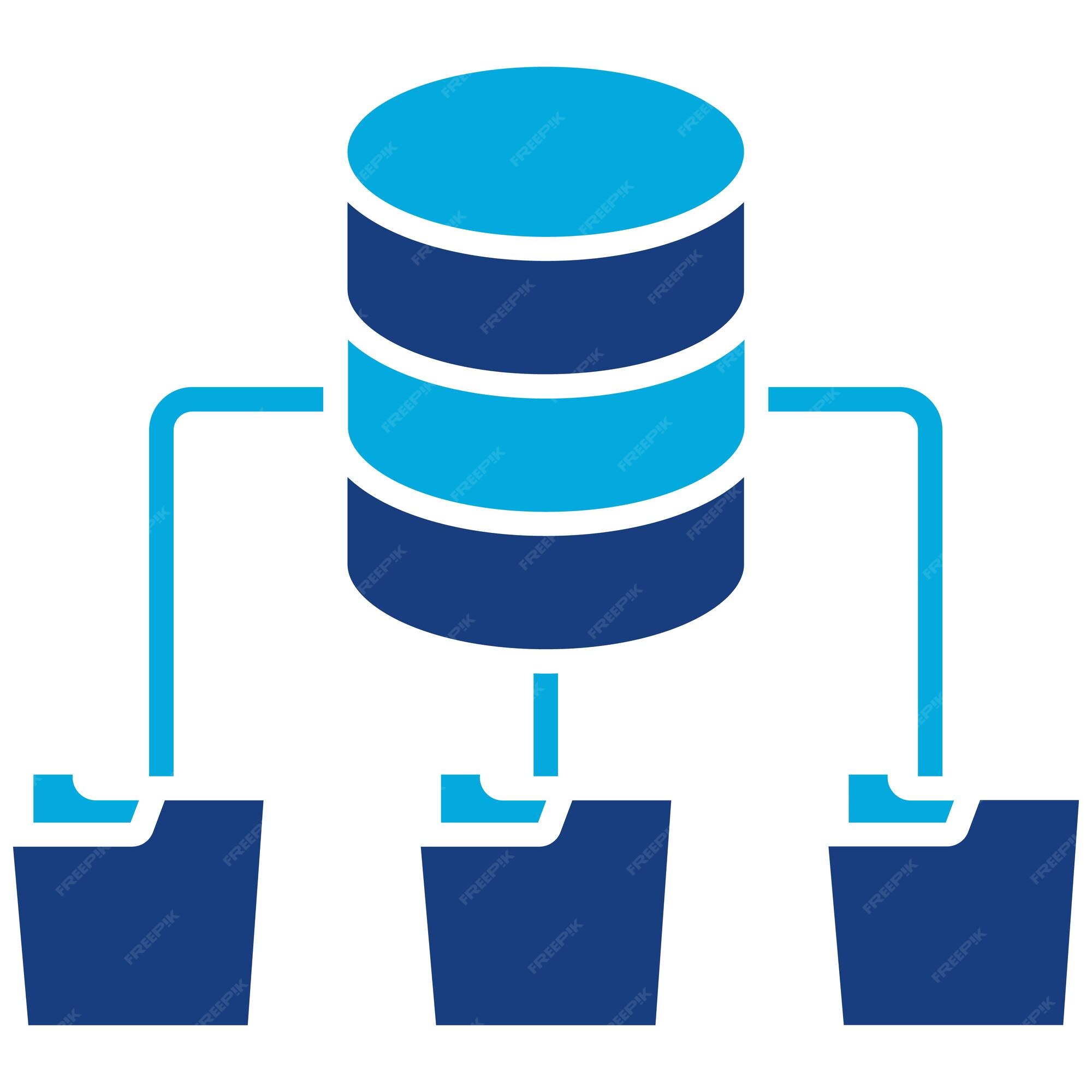 Premium Vector | Database architecture icon vector image can be used ...