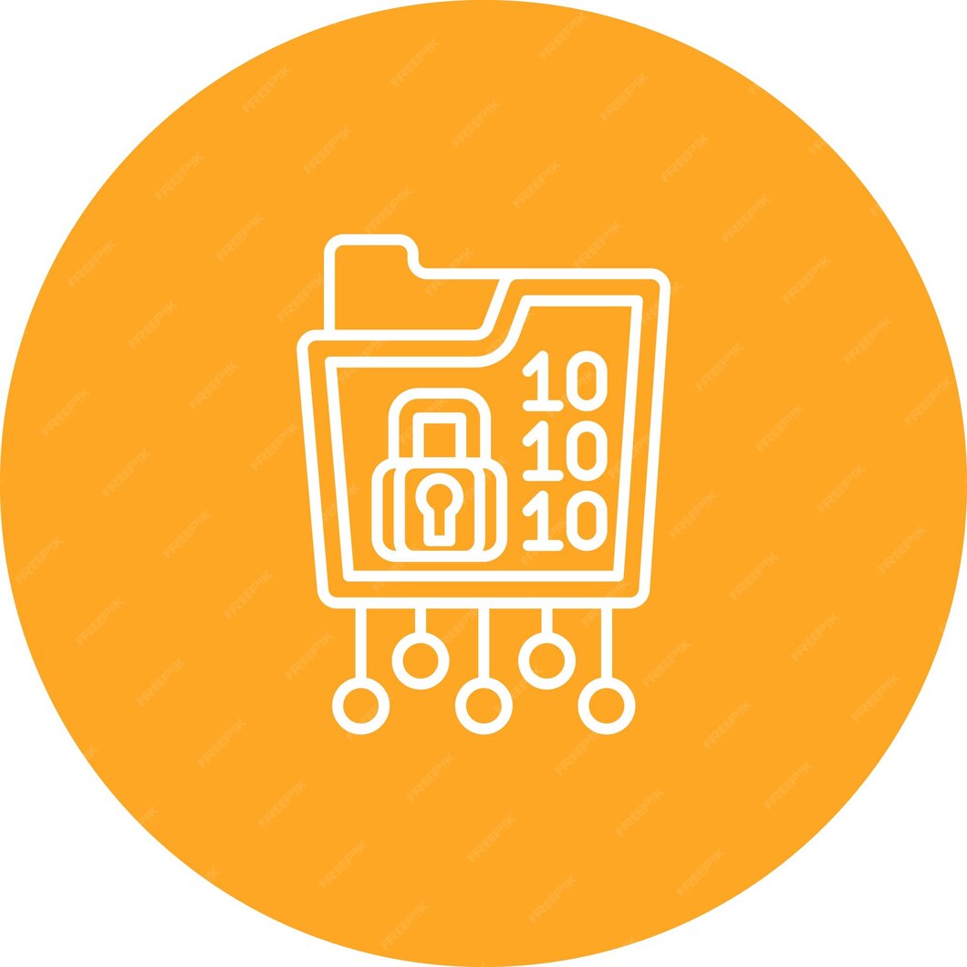 Premium Vector | Database Encryption icon vector image Can be used for ...