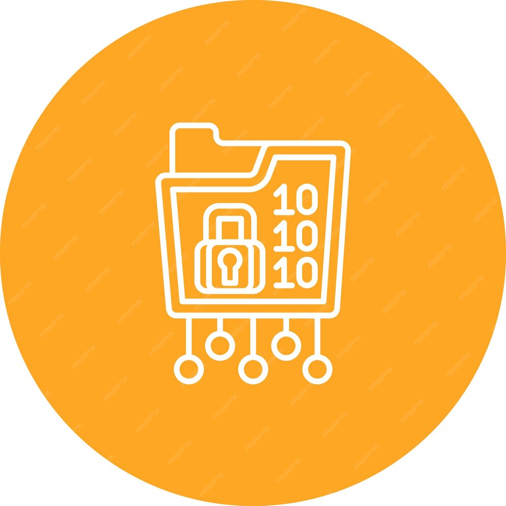 Premium Vector | Database Encryption icon vector image Can be used for ...