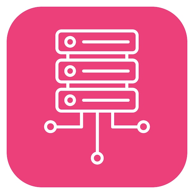 Premium Vector | Database Network Vector Illustration Premium Vector | Database Network Vector Illustration