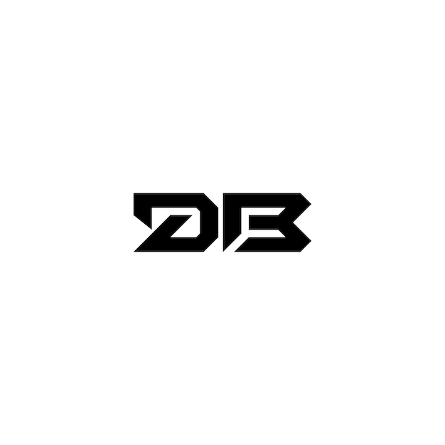 Premium Vector Db Monogram Logo Design Letter Text Name Symbol