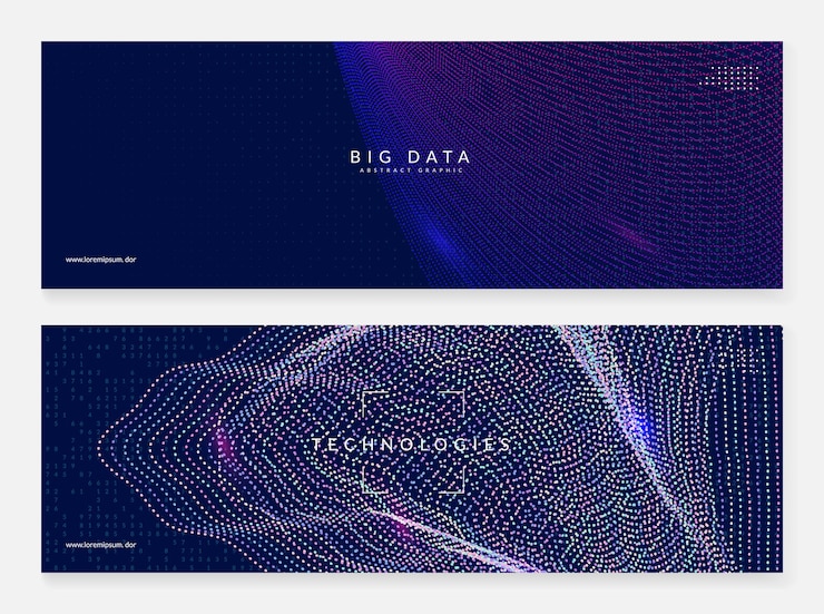 Premium Vector | Deep learning concept. digital technology abstract ...