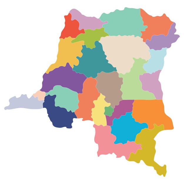 Premium Vector | Democratic Republic of the Congo map Map of Congo in ... Premium Vector | Democratic Republic of the Congo map Map of Congo in ...