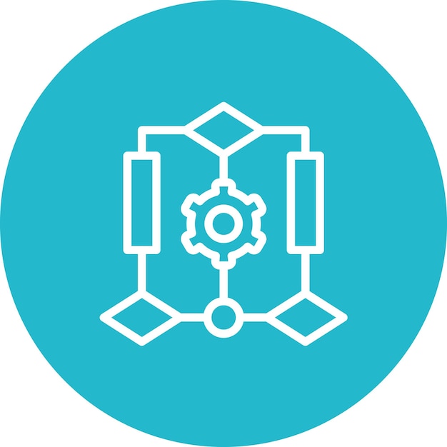 Premium Vector Design Algorithm Vector Icon Illustration Of Data