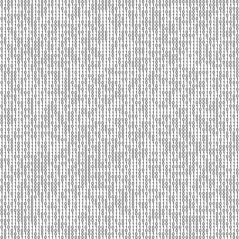 Premium Vector | Design elements binary computer code halftone pattern dark background vector ...