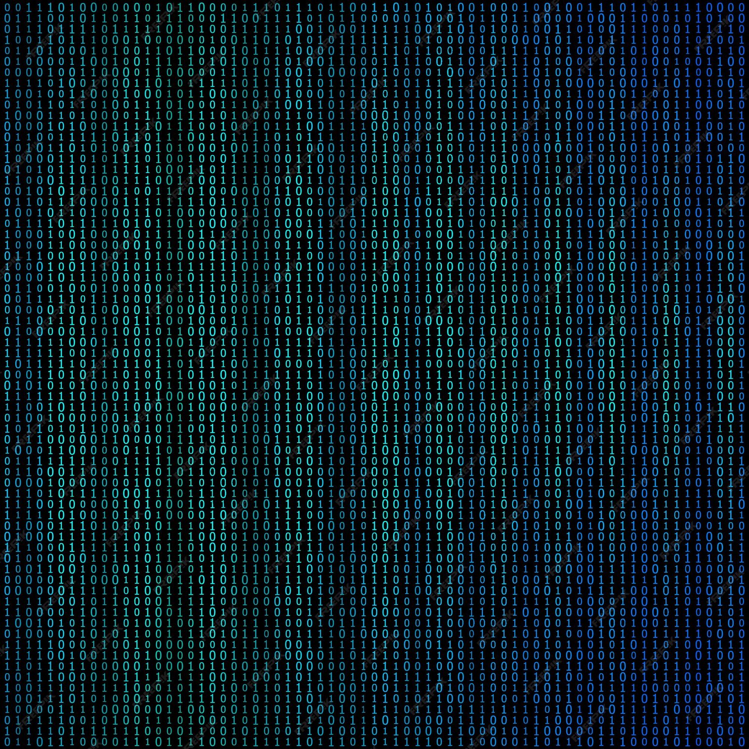 Premium Vector Design Elements Binary Computer Code Halftone Pattern