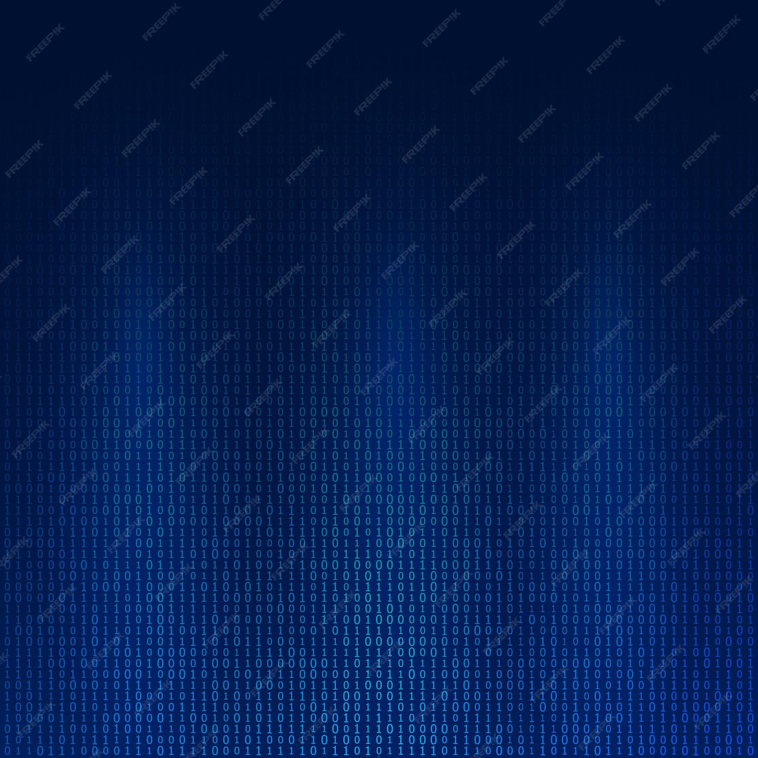 Premium Vector | Design elements binary computer code halftone pattern dark background vector ...