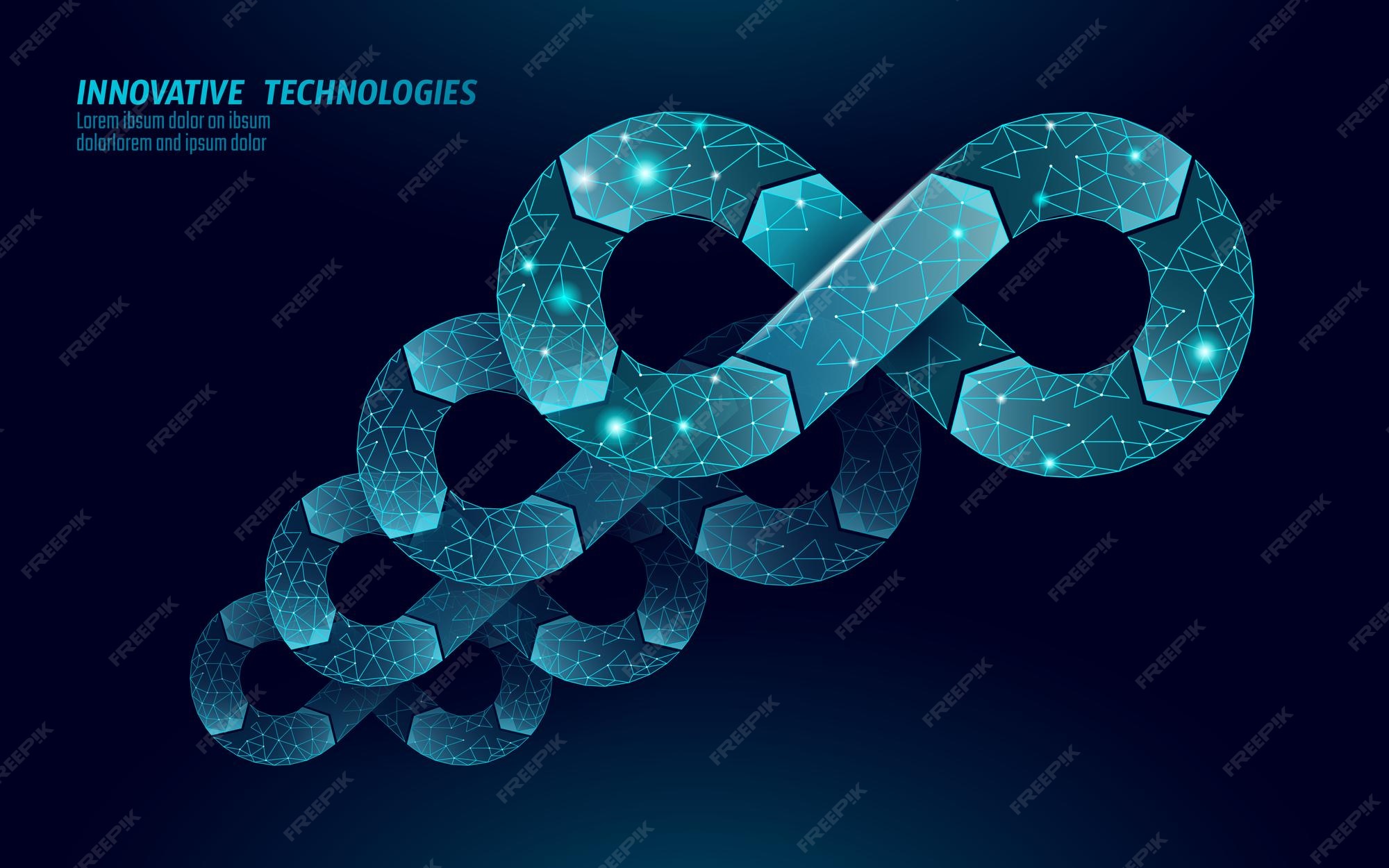 Premium Vector | Devops software development operations infinity symbol programmer ...