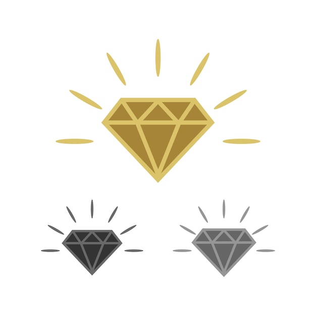 Premium Vector | Diamond shape logo template Premium Vector | Diamond shape logo template