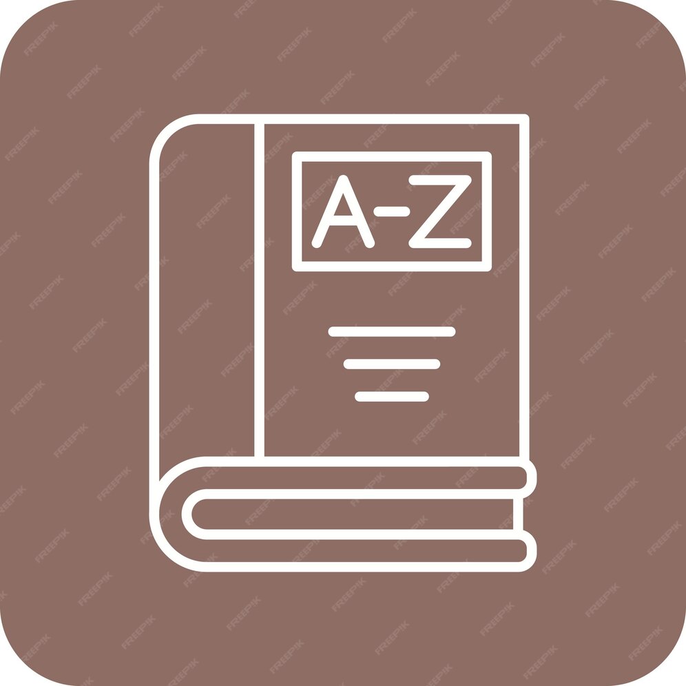 Premium Vector | Dictionary Icon Premium Vector | Dictionary Icon