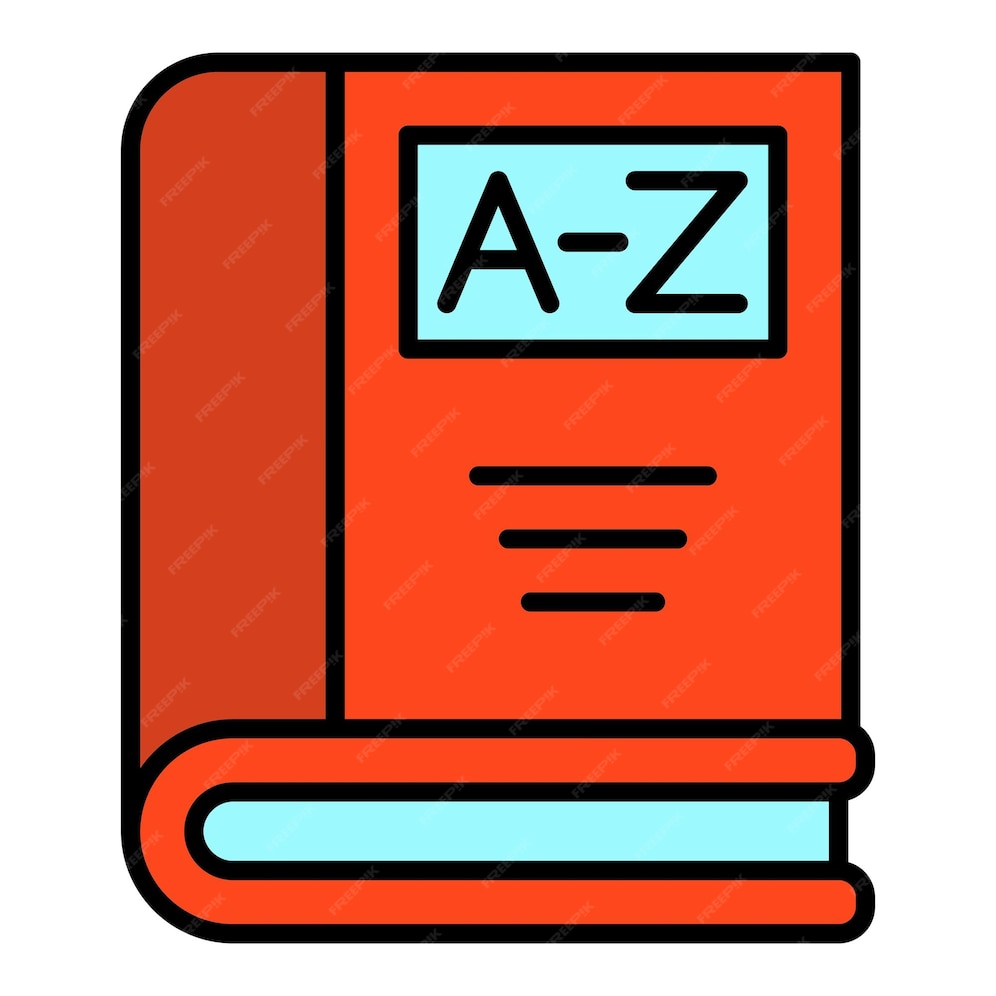 Premium Vector | Dictionary Icon Premium Vector | Dictionary Icon