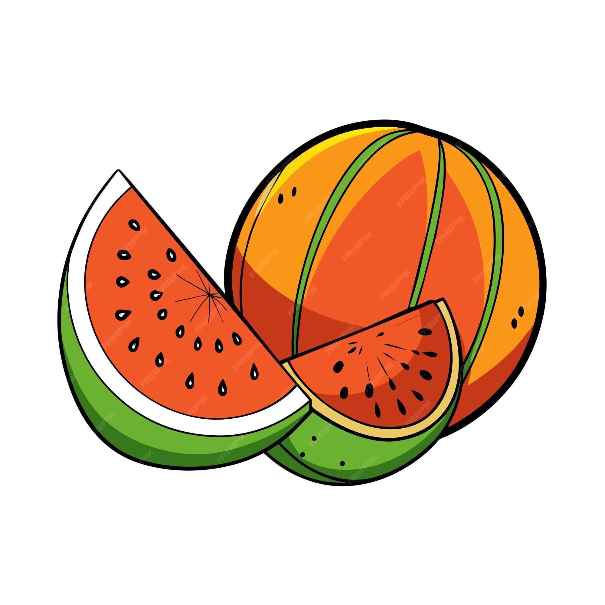 Premium Vector | Different types of Fruits vector illustration Concept Premium Vector | Different types of Fruits vector illustration Concept