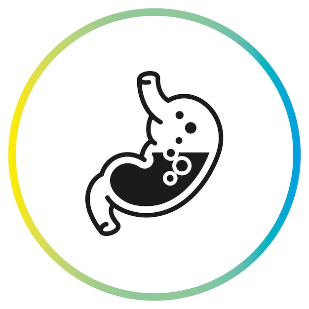 Premium Vector | Digestive system icon Premium Vector | Digestive system icon