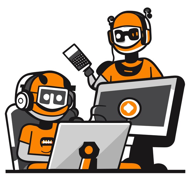 Premium Vector | Digital jesters' gathering programmers and their ... Premium Vector | Digital jesters' gathering programmers and their ...
