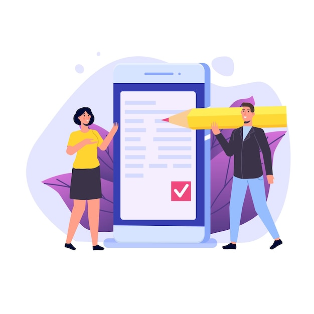 Premium Vector | Digital signature electronic smart contract Premium Vector | Digital signature electronic smart contract