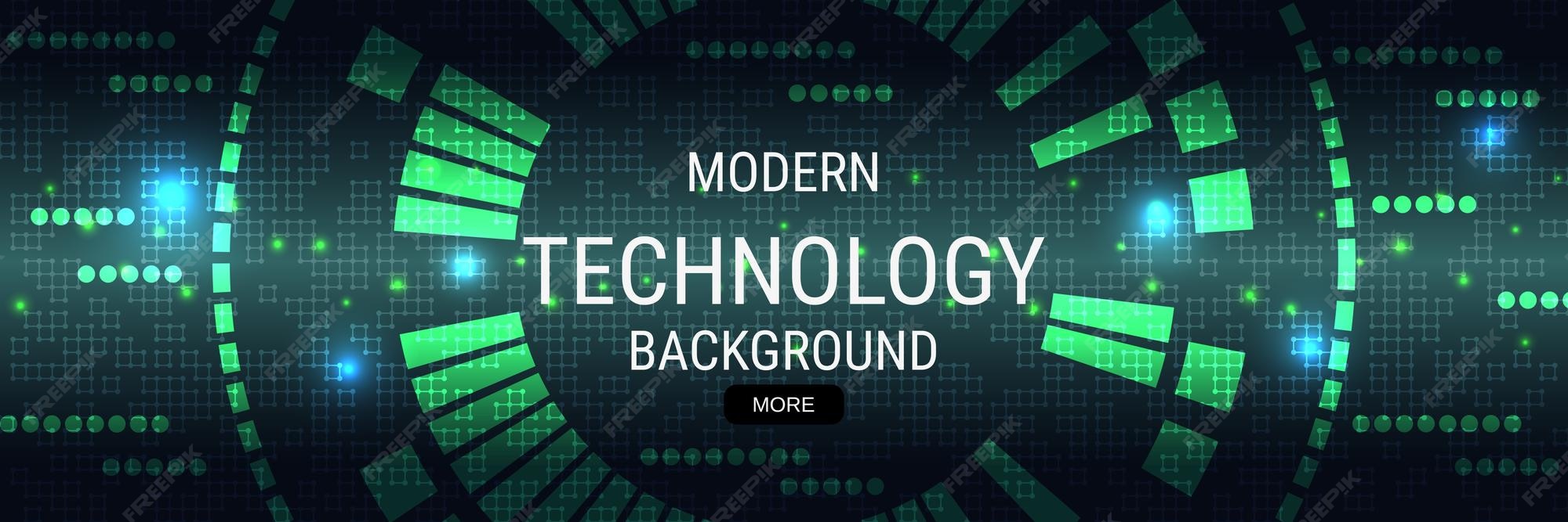 Premium Vector | Digital technology banner vector design template Premium Vector | Digital technology banner vector design template