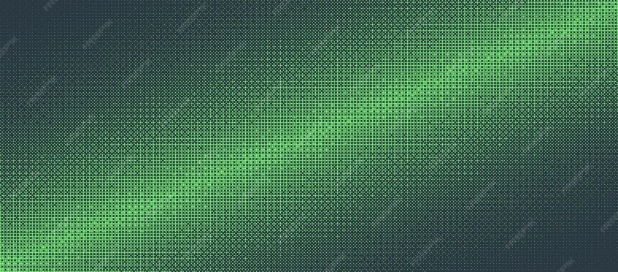 Premium Vector | Dither pattern bitmap texture halftone gradient vector tilted border panoramic ...