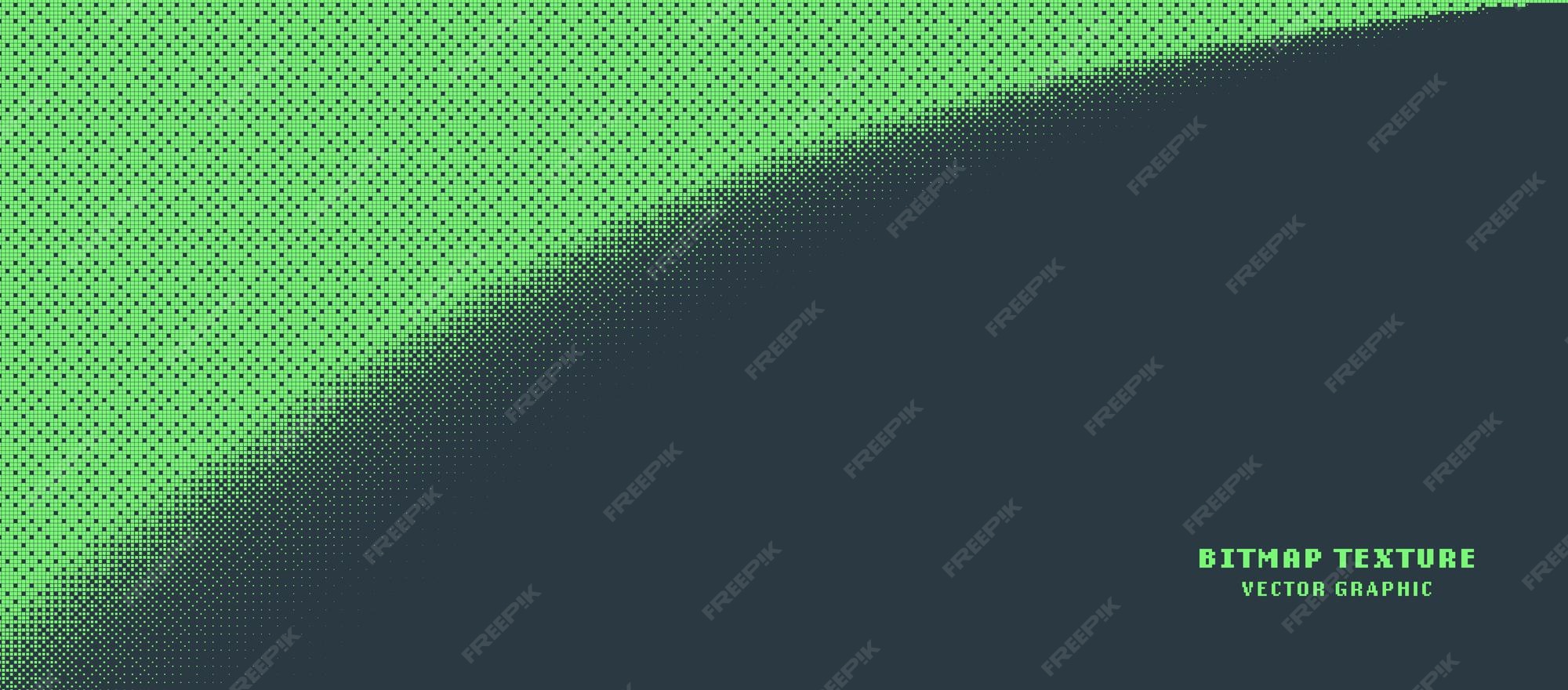 Premium Vector Dither Pattern Bitmap Texture Split Screen Smooth Border Vector Abstraction