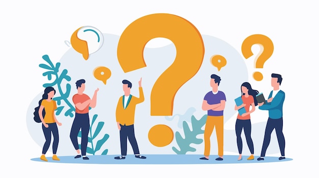Diverse Group Solving Problems Together | Premium AI-generated vector Diverse Group Solving Problems Together | Premium AI-generated vector