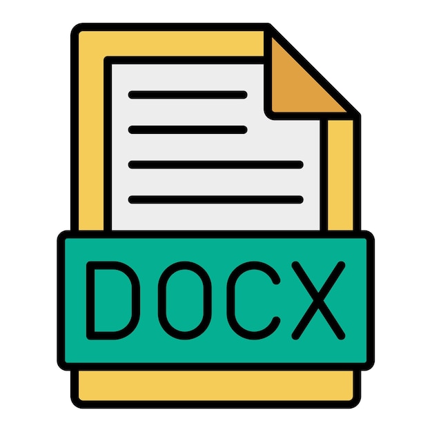 Икона Docx | Премиум векторы Икона Docx | Премиум векторы
