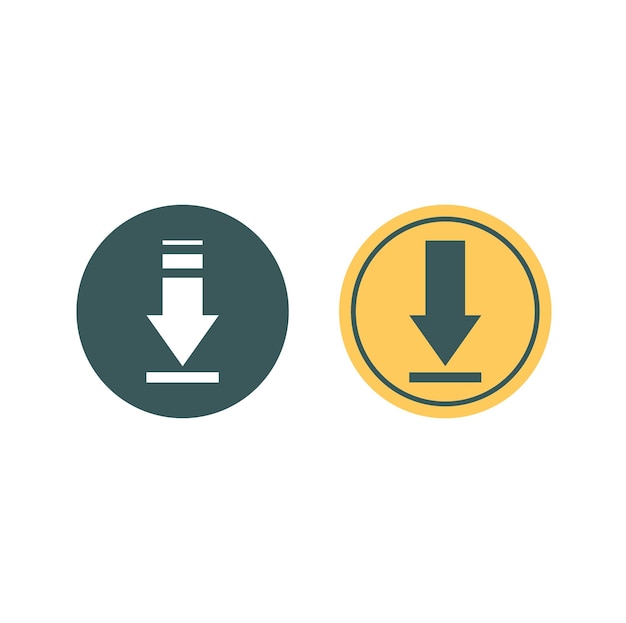 Premium Vector | Down arrow icon.abstract button design, digital ... Premium Vector | Down arrow icon.abstract button design, digital ...