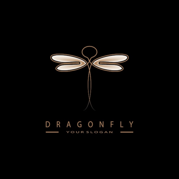 Premium Vector | Dragonfly logo vector icon illustration design template Premium Vector | Dragonfly logo vector icon illustration design template