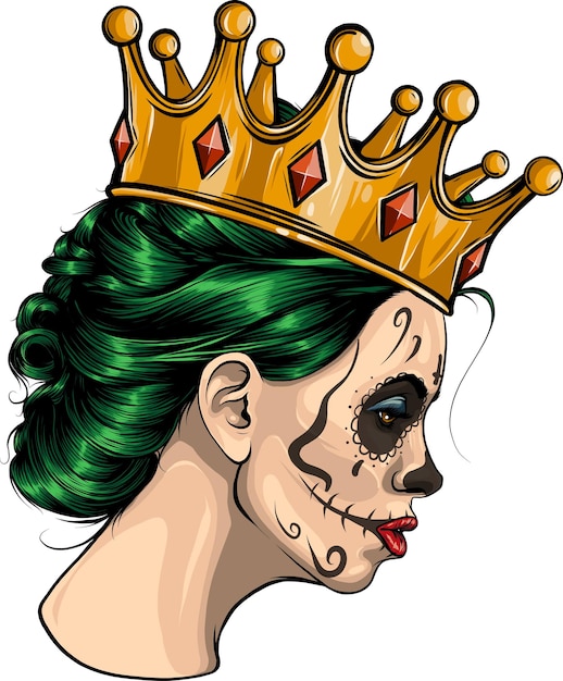 Premium Vector | Draw of Dead girl vector illustration Premium Vector | Draw of Dead girl vector illustration