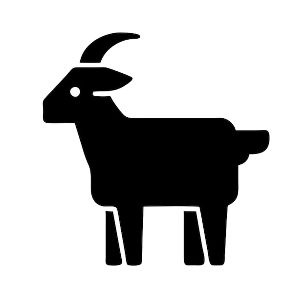 Draw a simple goat vector one white background pictogram | Premium AI ... Draw a simple goat vector one white background pictogram | Premium AI ...