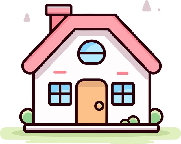 Premium Vector | Dream home constructionhome security systems Premium Vector | Dream home constructionhome security systems