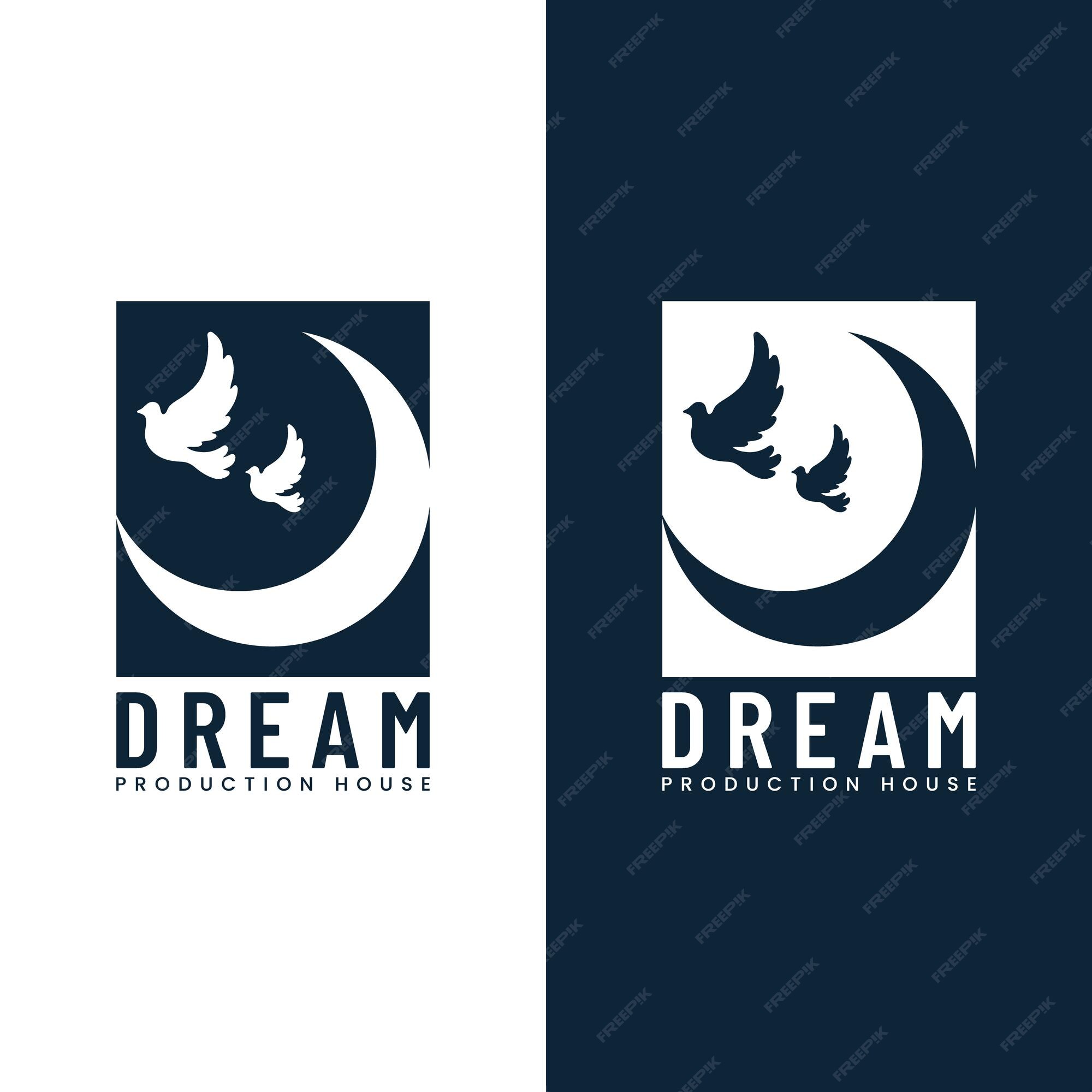 Premium Vector Dream Production House Logo Design Template
