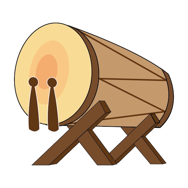 Premium Vector | Drum icon logo vector design template Premium Vector | Drum icon logo vector design template