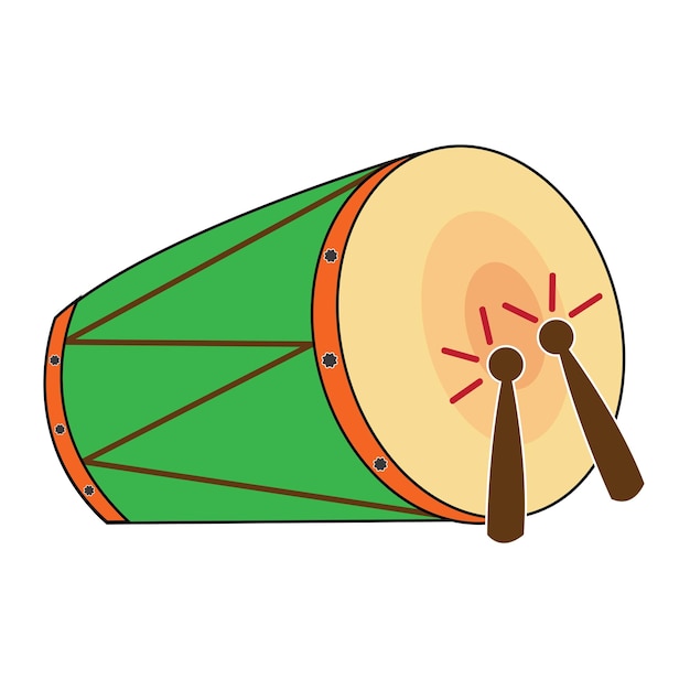 Premium Vector | Drum icon logo vector design template Premium Vector | Drum icon logo vector design template