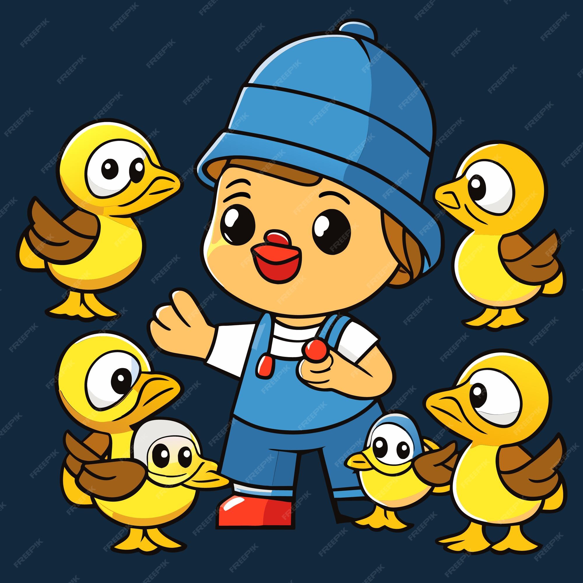 Premium Vector | Duck and count eps educational task for little ... Premium Vector | Duck and count eps educational task for little ...