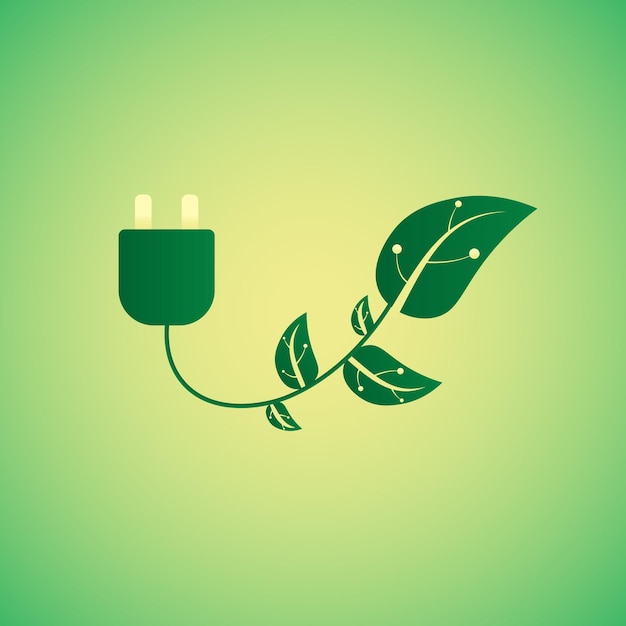 Premium Vector | Ecology green energy icon design vector illustration Premium Vector | Ecology green energy icon design vector illustration
