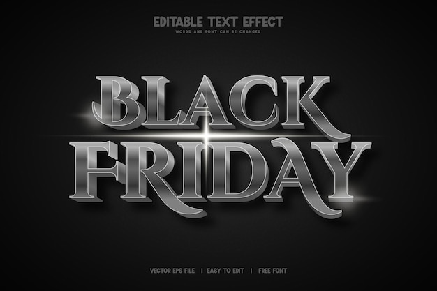 Premium Vector Editable 3d Text Effect Styles