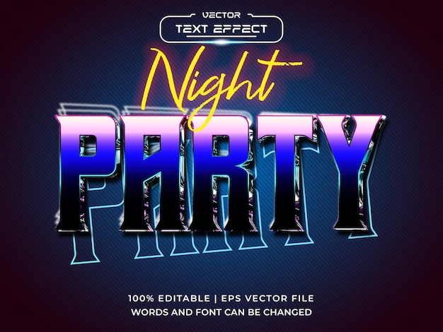 Premium Vector Editable 3d Text Effect Template Style Text Mockup