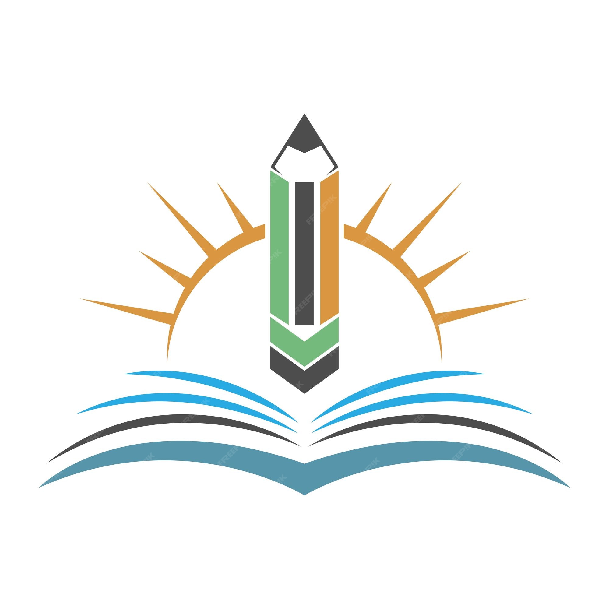 Premium Vector | Education school logo design Premium Vector | Education school logo design