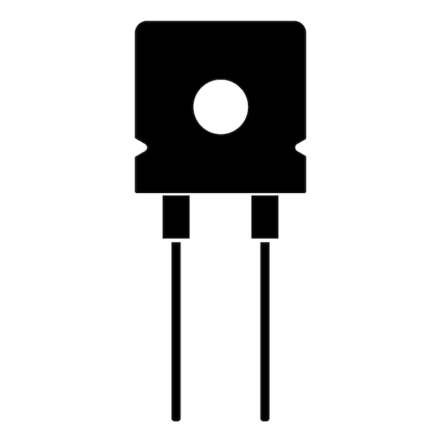 Premium Vector | Electric diode icon vector illustration design Premium Vector | Electric diode icon vector illustration design