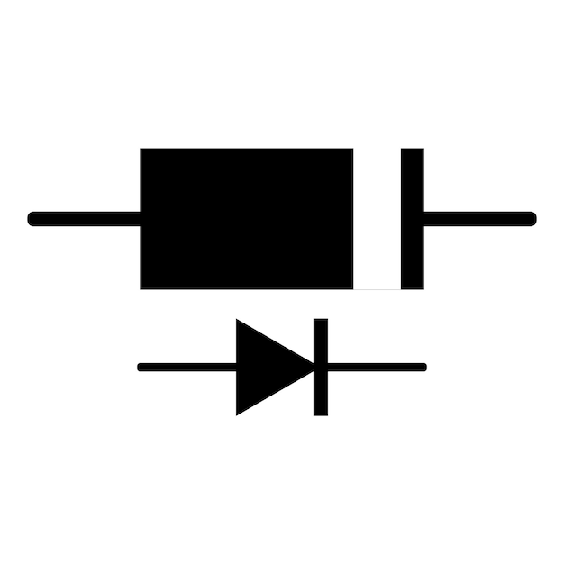 Premium Vector | Electric diode icon vector illustration design Premium Vector | Electric diode icon vector illustration design