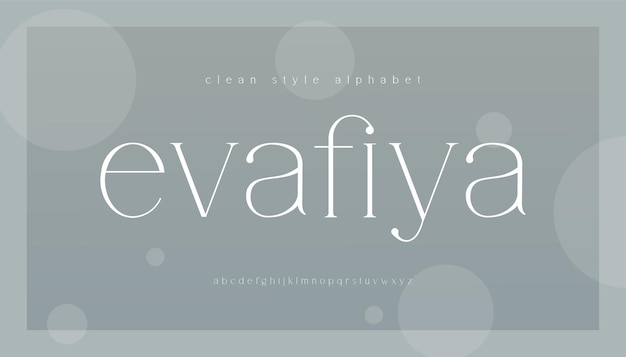 Premium Vector | Elegant alphabet letters serif font Premium Vector | Elegant alphabet letters serif font