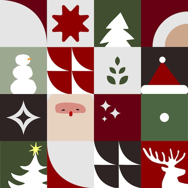 Premium Vector | Elegant christmas pattern Premium Vector | Elegant christmas pattern