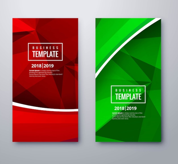 Premium Vector | Elegant colorful banners set Premium Vector | Elegant colorful banners set