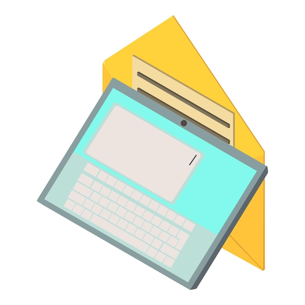 Premium Vector | Email symbol icon isometric vector tablet and open ... Premium Vector | Email symbol icon isometric vector tablet and open ...