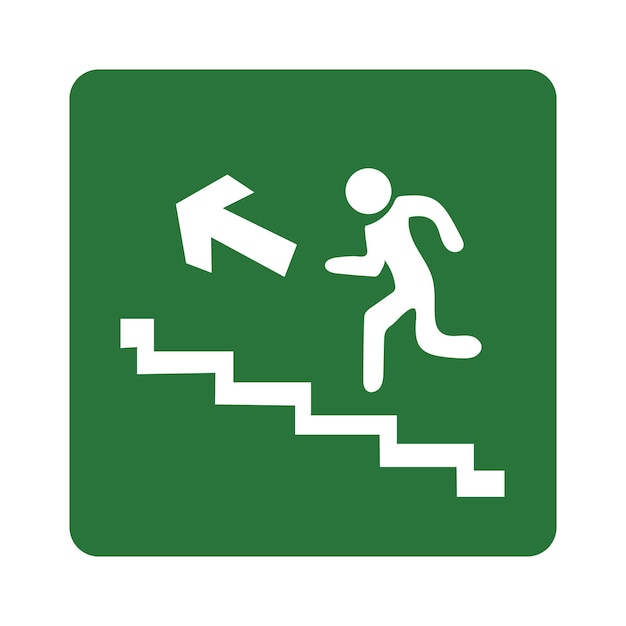 Premium Vector | Emergency Exit Sign Set Premium Vector | Emergency Exit Sign Set
