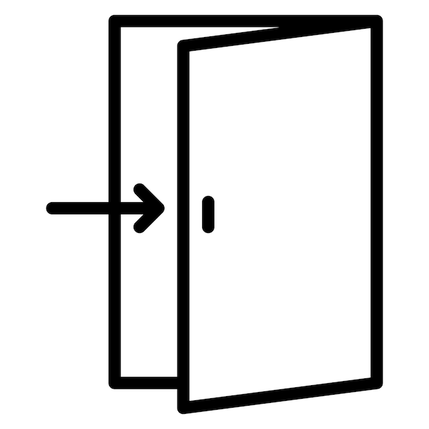 Premium Vector | Emergency Exit Vector Illustration Premium Vector | Emergency Exit Vector Illustration
